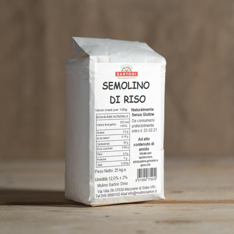 Mulino Sartori | Semolino di Riso